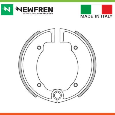 New * Newfren * Rear Brake Shoes For BSA 125 BANTAM D7 125cc '48-70 ...