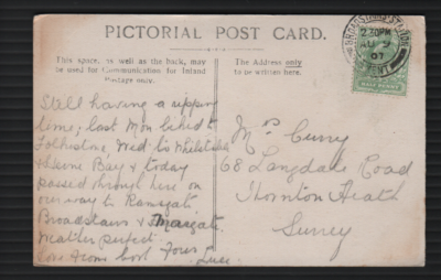 Broadstairs Station postmark -Strand Street, Sandwich PC | eBay