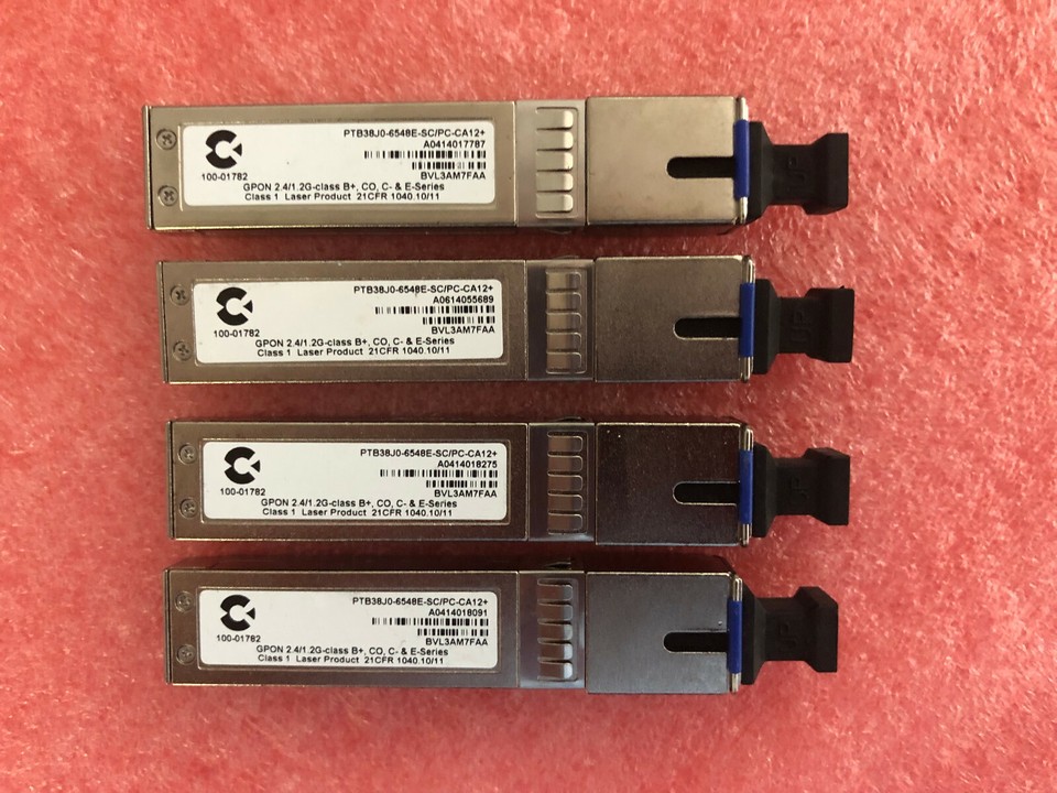 1PC Calix 100-01782 GPON OLT 2.4/1.2G SFP Class B+ 1490/1310nm SC SMF ...