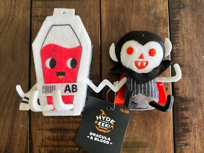 Target Hyde & Eek Felt Halloween Duo—Dracula & Blood Decorative Decor ...