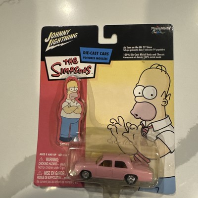 The Simpsons Die-cast Cars Homer’s Car With Homer Figure Johnny ...
