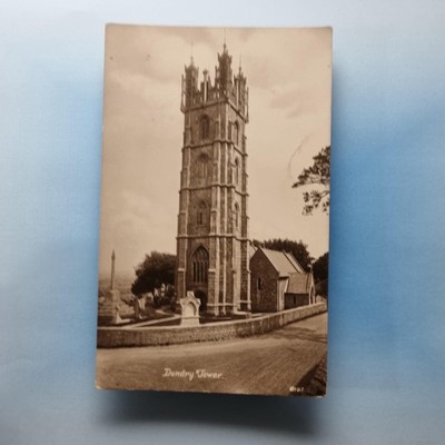 Dundry Postcard Somerset 1920 Real Photo St Michael The Archangel ...
