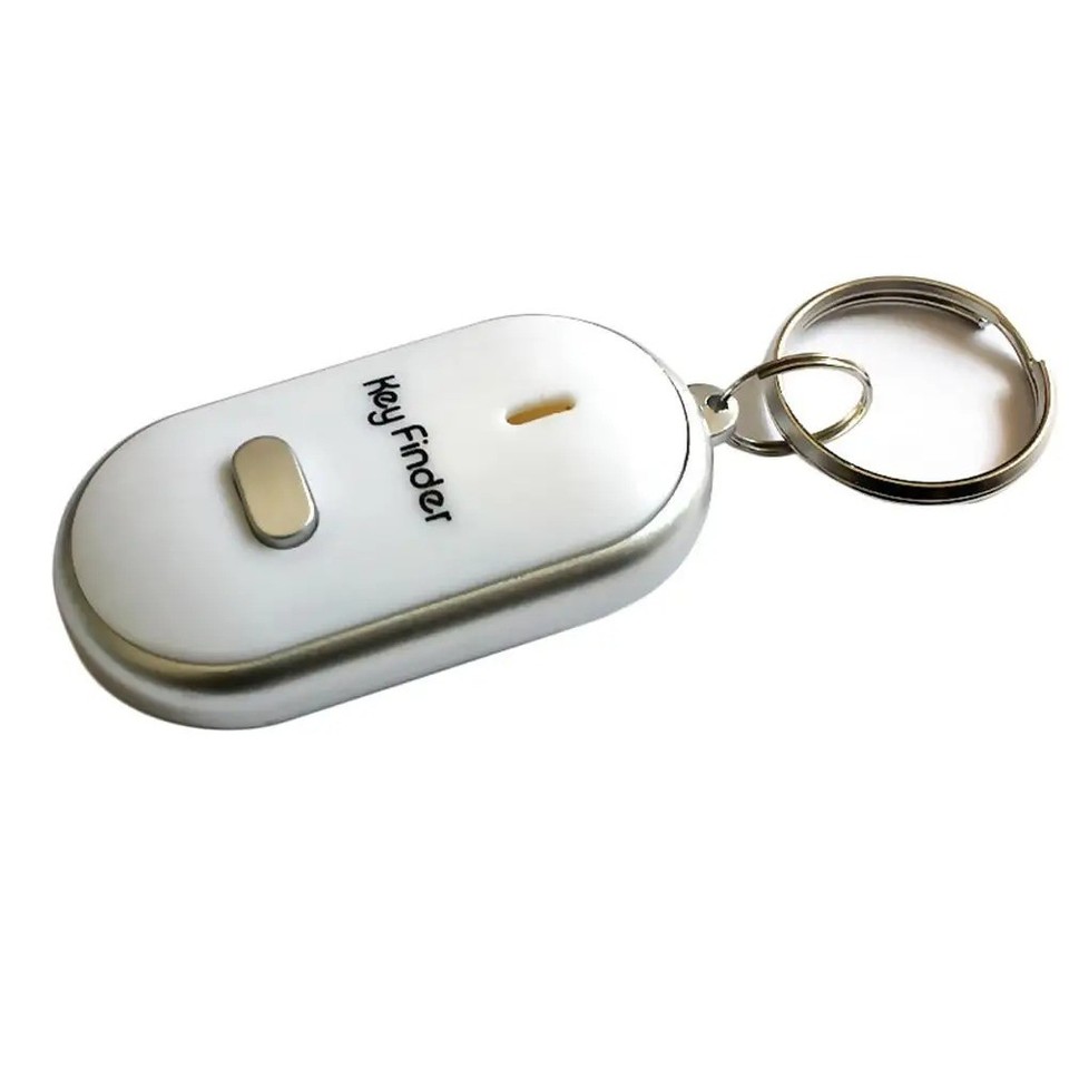 Mini Key Finder Whistle Locator Beeping Flashing Anti-Lost Device for ...