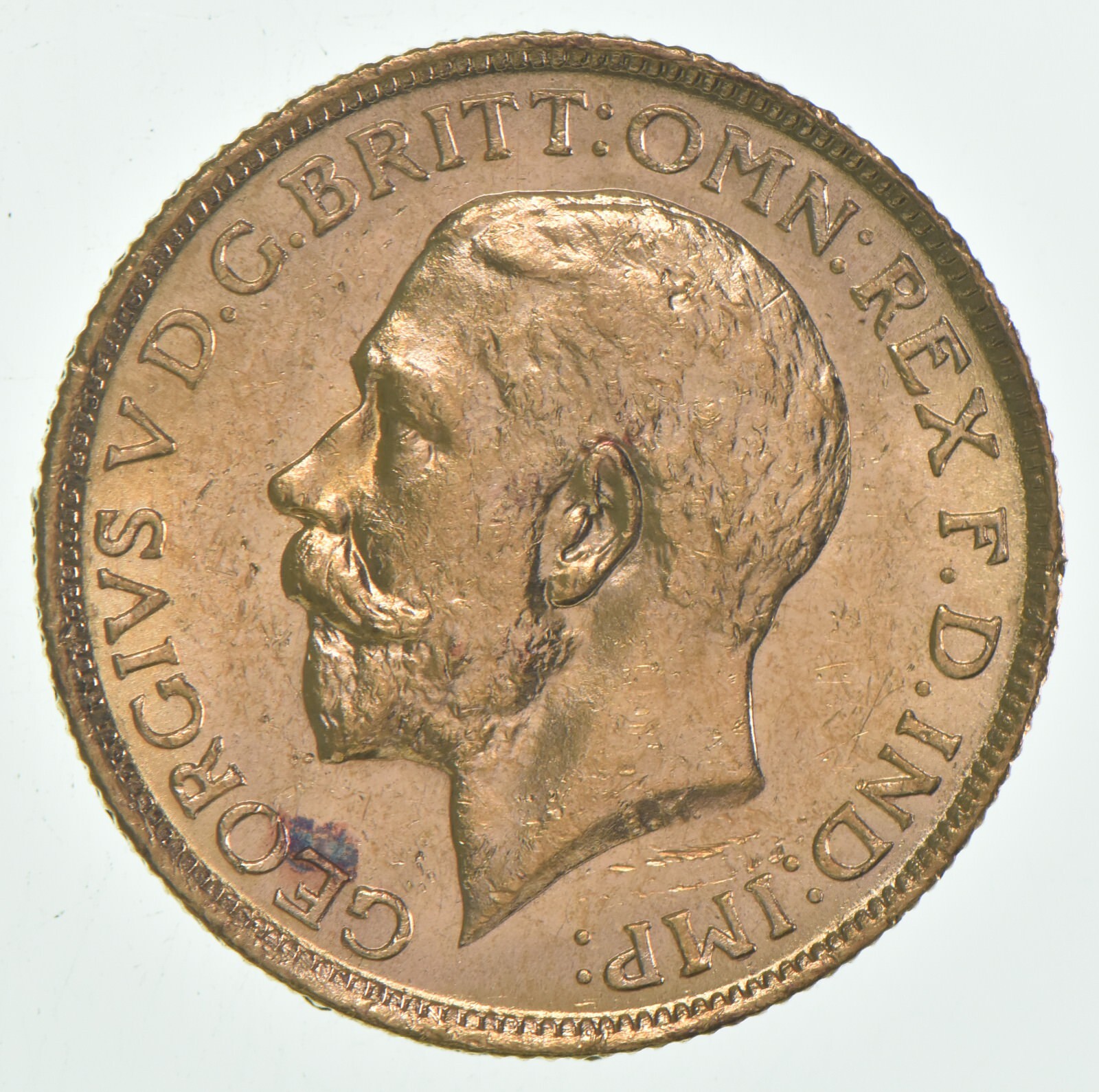 UK Great Britain Gold Sovereign King George XF/AU Random Date .2354 T ...