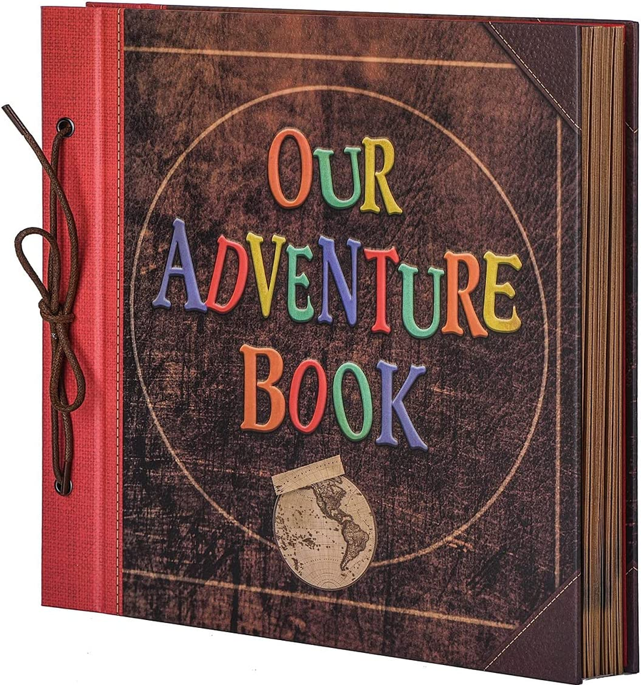 LINKEDWIN 12X12 Inch Our Adventure Book Scrapbook Album, 60 Pages (Our ...