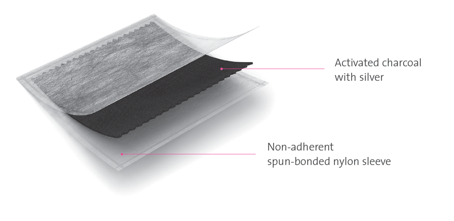 Actisorb Silver 220 Activated Charcoal Dressings 19cm x 10.5cm x 10 | eBay