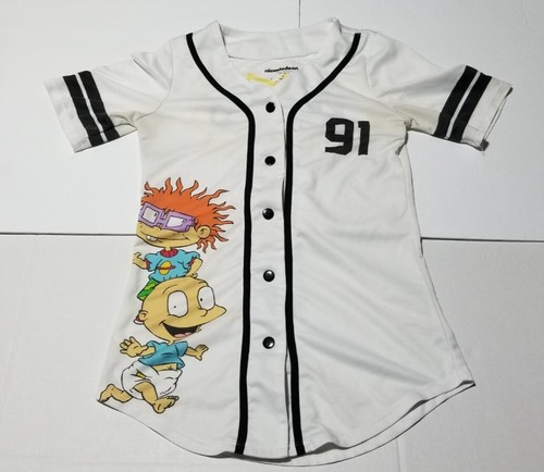 Rugrats Nickelodeon Baseball Jersey size Small * AWESOME JERSEY ...