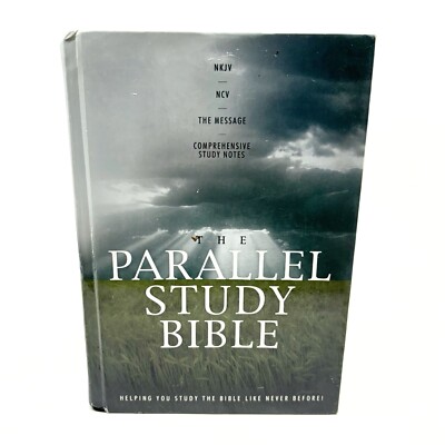 The Parallel Study Bible: New King - Hardcover, by NKJV TRANSLATION ...
