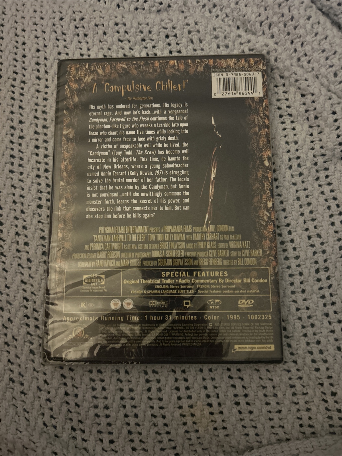 Candyman 2 - Farewell to the Flesh (DVD, 2001, Checkpoint Sensormatic ...