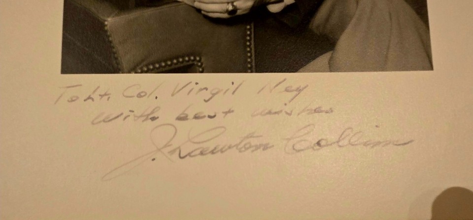 WWII General J. LAWTON "Lightning Joe" COLLINS - INSCRIBED PHOTOGRAPH ...