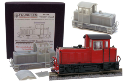 Fourdees Ltd Freelance Diesel 009 / OO9 Scale Kit for Kato chassis | eBay