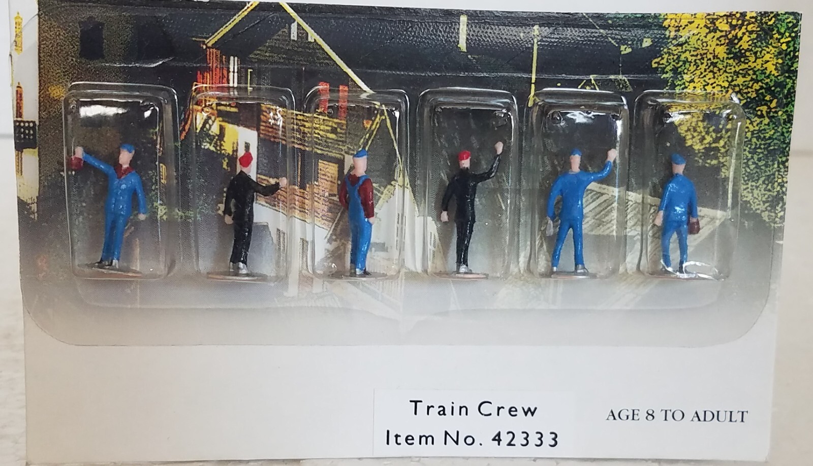 Bachmann HO Scale #42333 Train Crew Figures set of 6 (Lot 1) | eBay