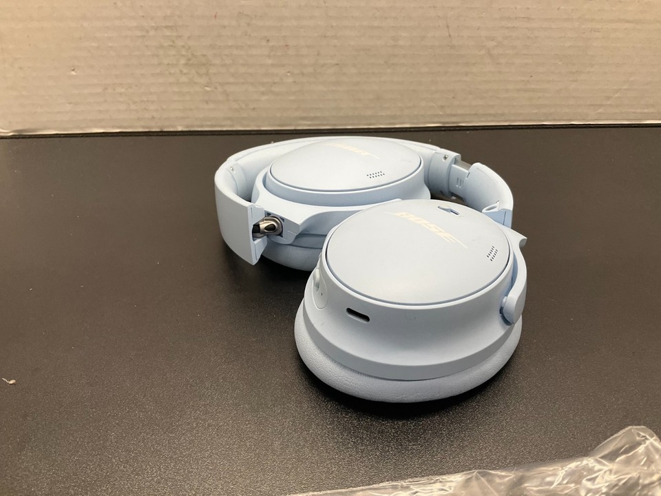 Bose QuietComfort Wireless Noise Cancelling Over-the-Ear Headphones Ice ...