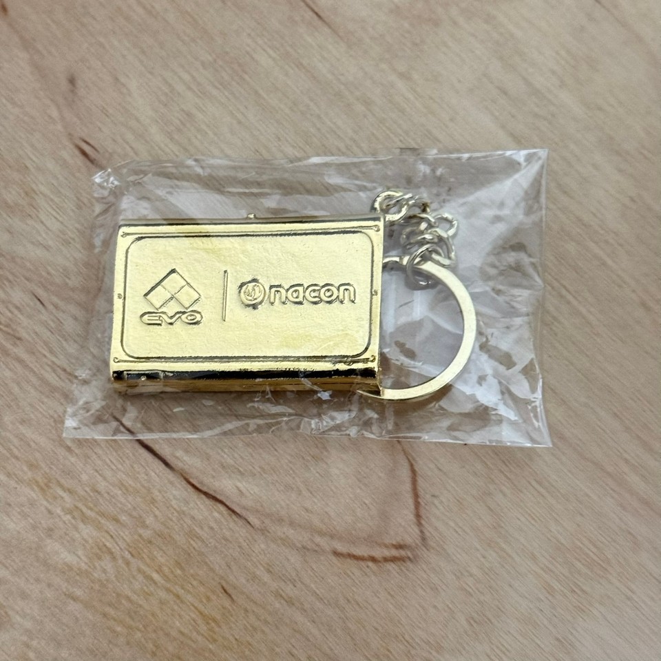 EVO 2025 Nacon Gold Fight Stick Keychain 3oz Promo Arcade Controller | eBay