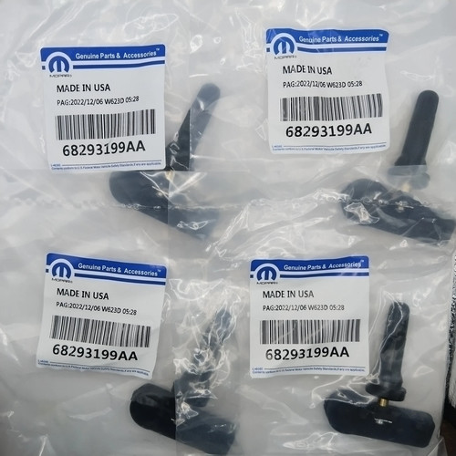 4X GENUINE TPMS TIRE PRESSURE SENSORS OEM 68293199AA-AB For DODGE RAM ...