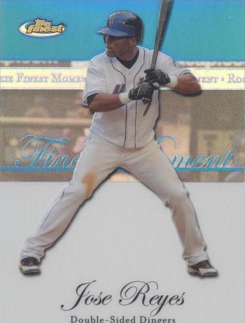 2007 Topps Finest - Rookie Finest Moments Jose Reyes #RFM-JR Blue ...