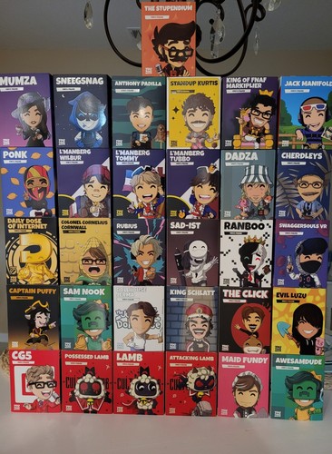 Youtooz Collection Jschlatt, Jerma, Minecraft, etc. | eBay