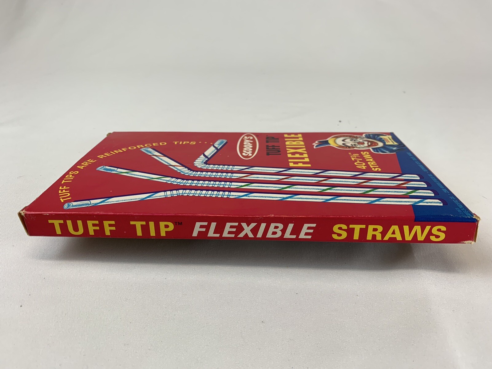 Vintage 60’s Scoopy’s Tuff Tip Flex Clown Ice Cream Candy-Striped ...