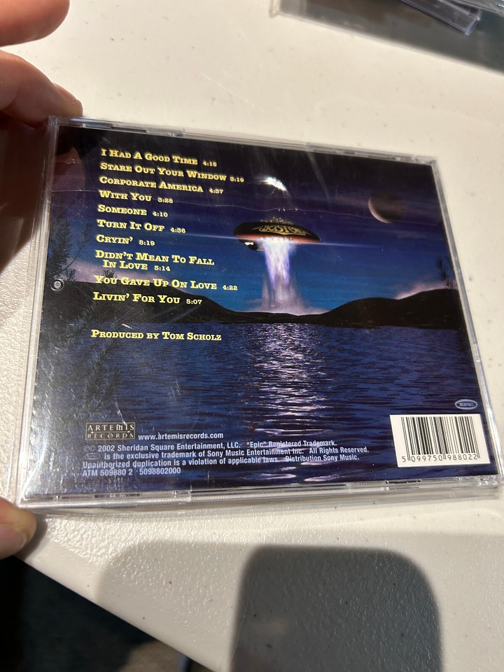 Boston - Corporate America - Rare OOP 2002 CD - Livin' For You ...