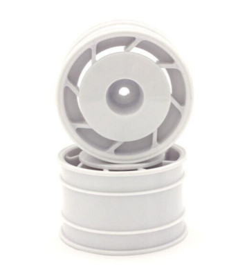Kyosho 1/10 Wheels ULTIMA REAR RIMS 8D 50MM -WHITE- (2PC) #UTH002WT | eBay