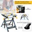 Folding Portable Workbench Work Table W/ Adjustable Height & Tiltable ...
