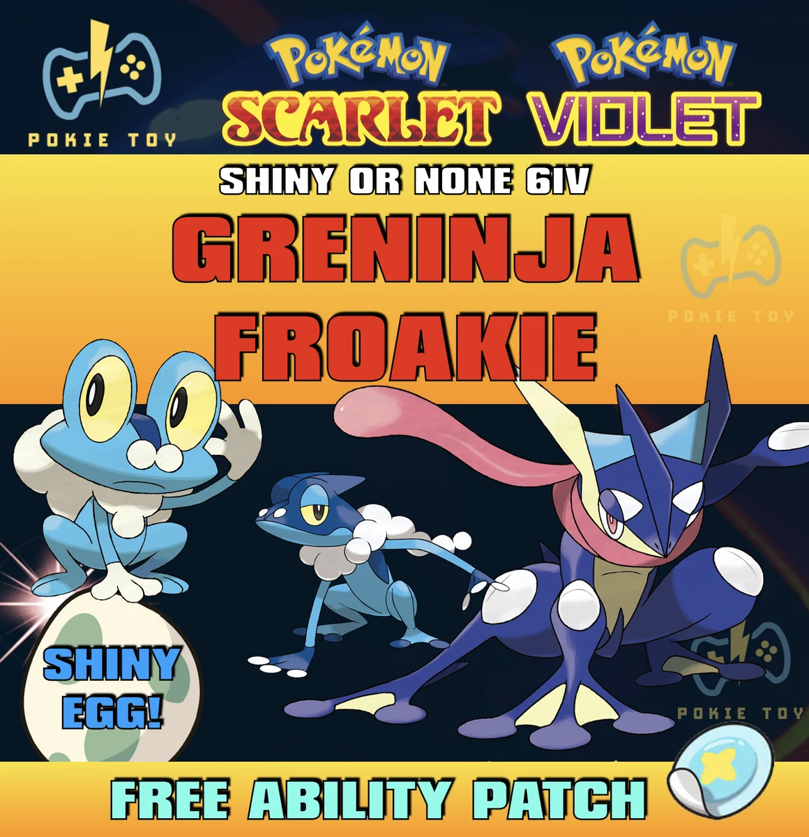 Greninja Evolution Shiny