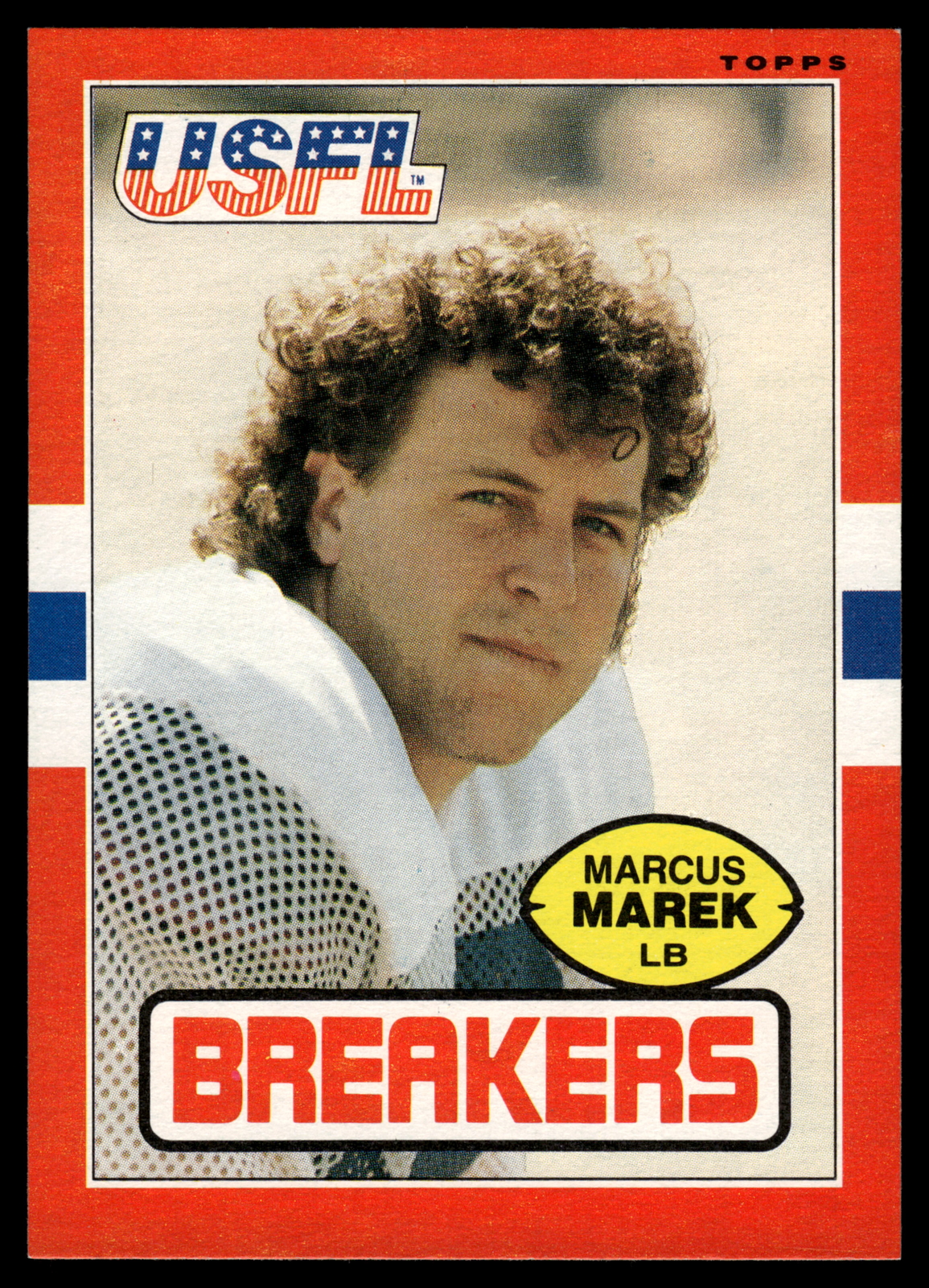 1985 Topps USFL - #108 Marcus Marek (RC) for sale online | eBay