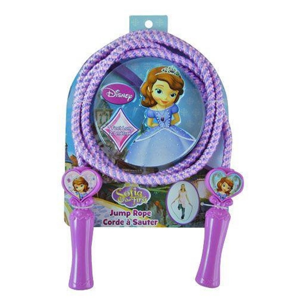 DISNEY SOFIA FIRST PRINCESS HEAVY DUTY 7 FOOT JUMP ROPE JUMPING ROPE ...
