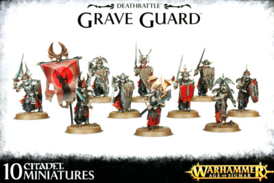 Grave Guard 10 Undead Skeletons NEW n BOX Warhammer Sigmar Soulblight ...