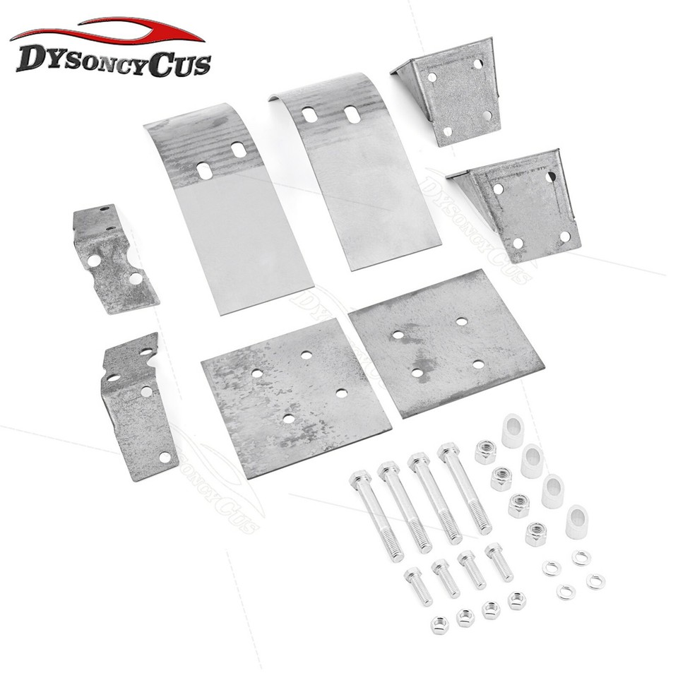 1978-1993 Ford Mustang Upper + Lower Torque Plates Control Arm Box ...