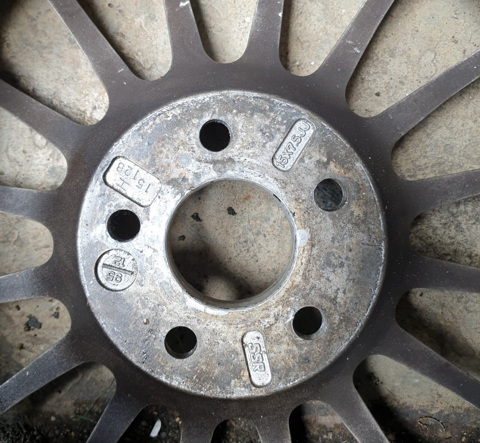 JDM 15" SSR SSF HART wheels for subaru gc8 impreza wrx gf8 gda st205 ...