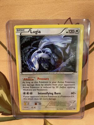 Pokémon TCG Lugia Fates Collide 78/124 Regular Rare NM Trading Card | eBay