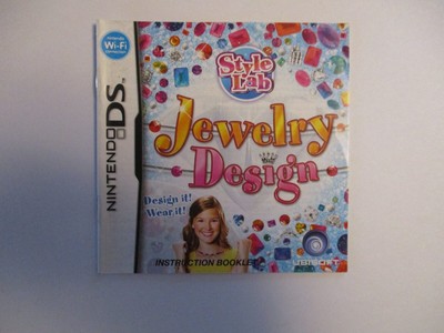 Nintendo DS Instruction Manual Only Style Lab Jewelry Design | eBay