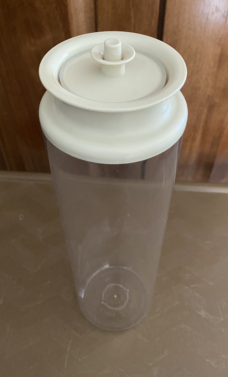 Vintage Tupperware Clear Acrylic Spagetti Pasta Keeper #1486/7 cup ...