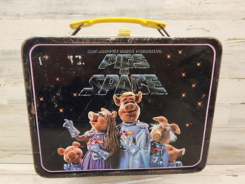 Vintage 1977 Muppet Show Metal Lunch Box Pigs in Space | eBay