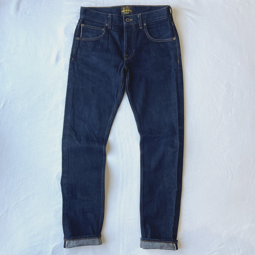 Brave Star Jeans Selvedge Denim Men's 31x33 Blue Slim Taper Made In USA ...