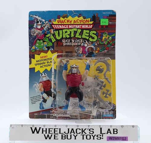 Slice 'N Dice Shredder Motorized Wacky Action 1990 TMNT Playmates NEW ...