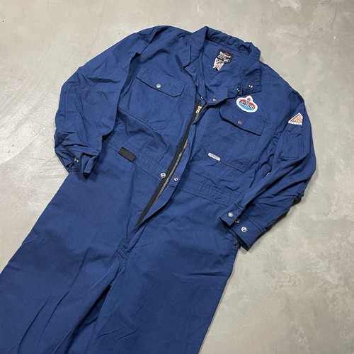 Vintage Coveralls Amoco Gas Service Station Mechanic Bulwark Size 44 ...