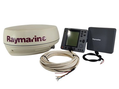 Raymarine 2kW 18" Radome M92650 + Raytheon SL70 M92678 7" -Monochrome ...