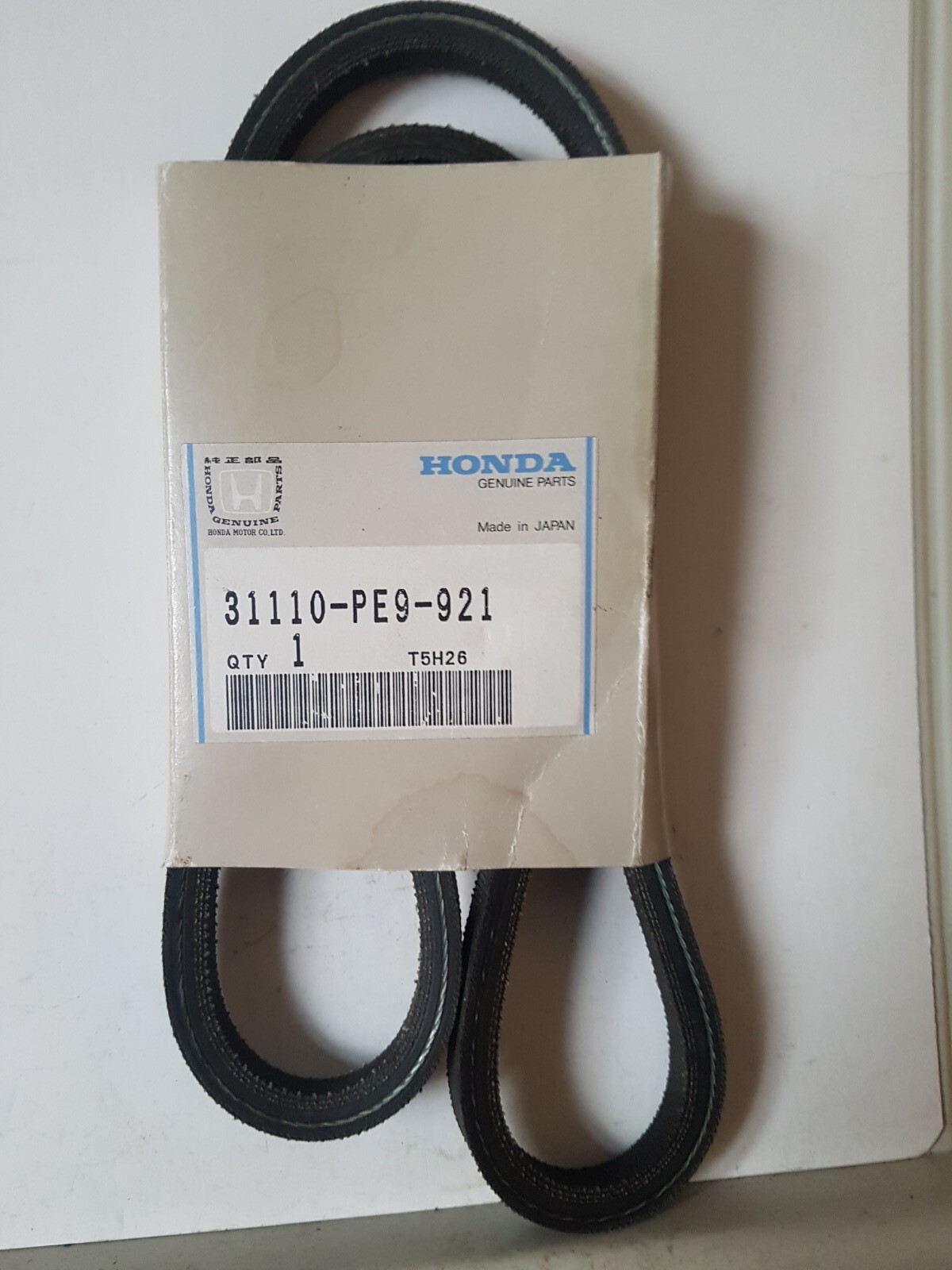 HONDA V-BELT 31110-PE9-921 ALFA AUDI AUSTIN BMW FORD HYUNDAI JAGUAR ...