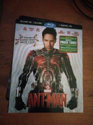 Ant-Man (Blu-ray Disc, 2015, 2-Disc Set, 3D 786936846737 | eBay