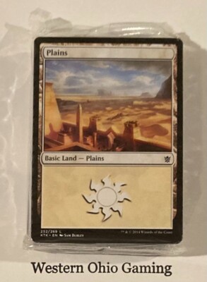 Magic MTG Khans Of Tarkir Fat Pack 80-Card Basic Land Pack NEW TCG CCG ...