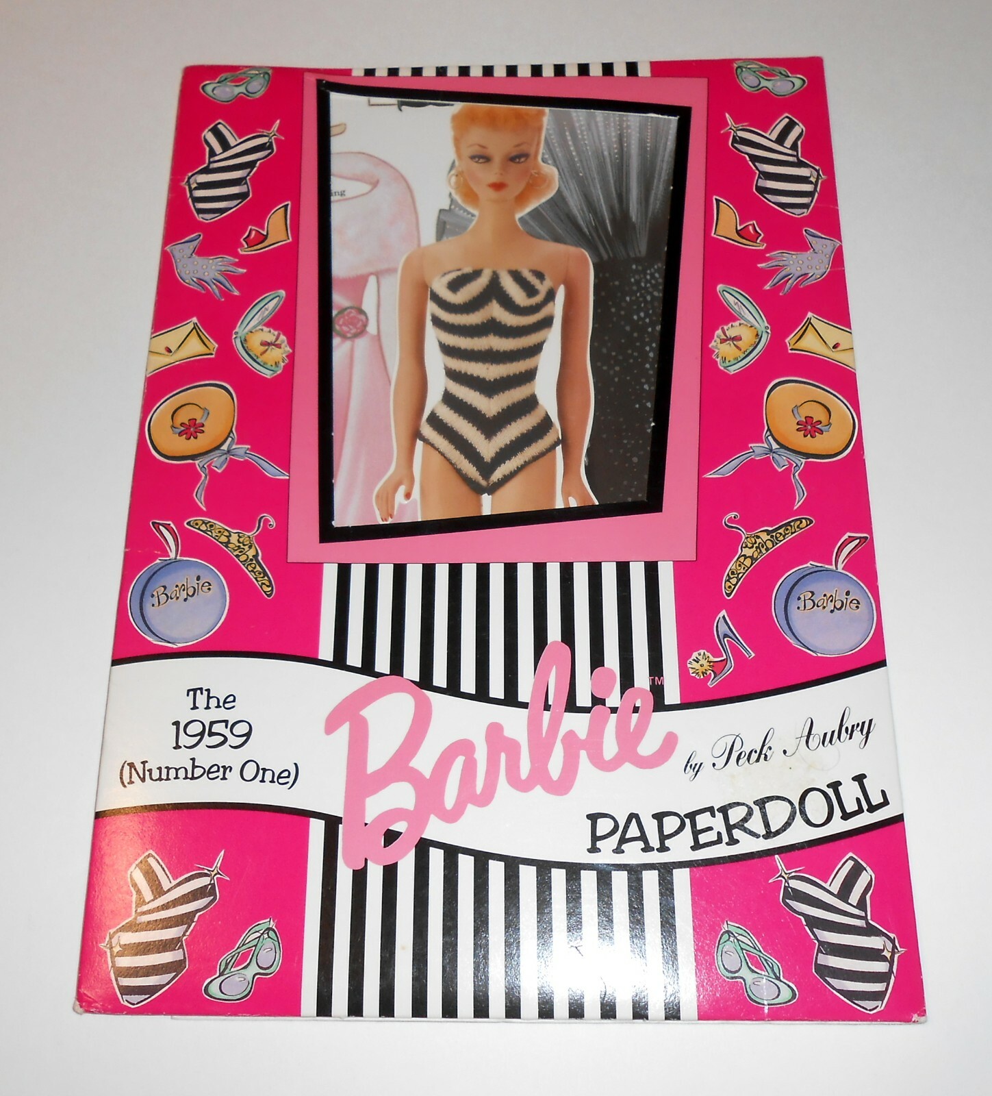 Vintage 1959 Number One Barbie Paper Doll UNCUT 1994 By Peck Aubry | eBay