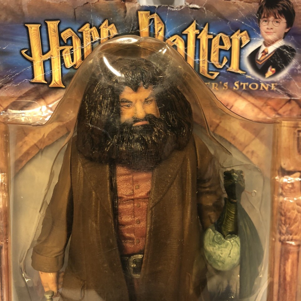 Harry Potter Hagrid Deluxe 6"Figure MOC Creature Collection 2001 Mattel ...