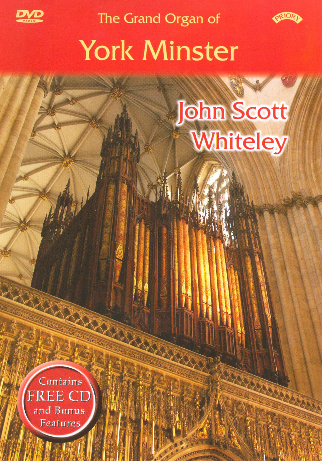 John Scott Whitely - The Grand Organ Of York (DVD, 2008) for sale ...