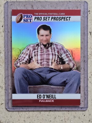 2023 Pro Set football Ed O'Neill Al Bundy Metal Prospect rookie /554 ...