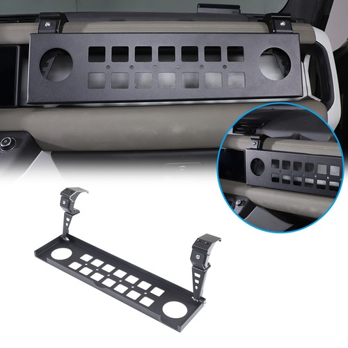 Alloy Dashboard Storage Rack FoldTable Tray For Land Rover Defender 90 ...