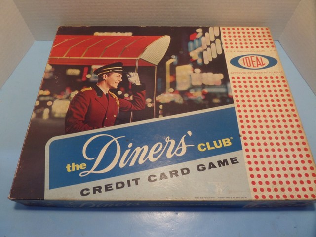The Diner's Club Credit Card Game 1961 First Edition Ideal Vintage for ...