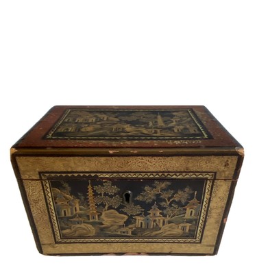 Boxes - Antique Chinese Black Lacquer