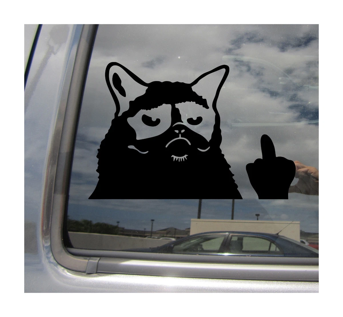 Grumpy Cat Window Decal